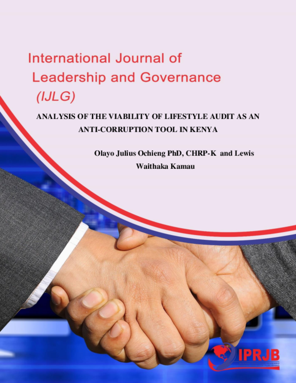 (PDF) Analysis of the Viability of Lifestyle Audit as an Anti ...