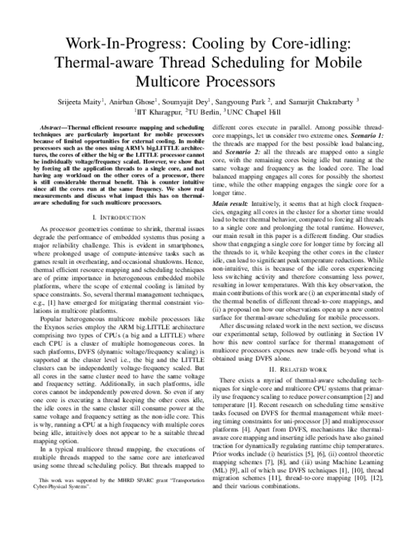 (PDF) Work-In-Progress: Cooling by Core-idling: Thermal-aware Thread Scheduling for Mobile ...