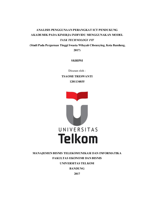(PDF) ANALISIS PENGGUNAAN PERANGKAT ICT PENDUKUNG AKADEMIK PADA KINERJA INDIVIDU MENGGUNAKAN ...