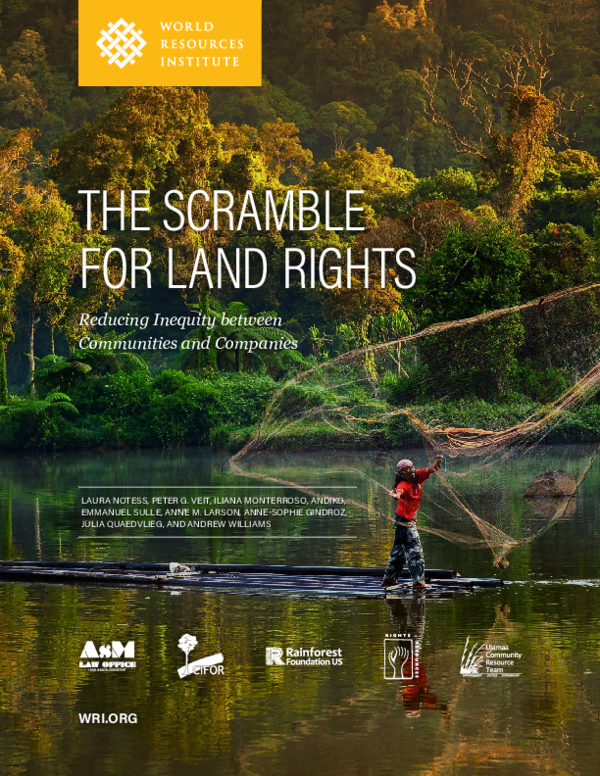 (PDF) The Scramble for Land Rights
