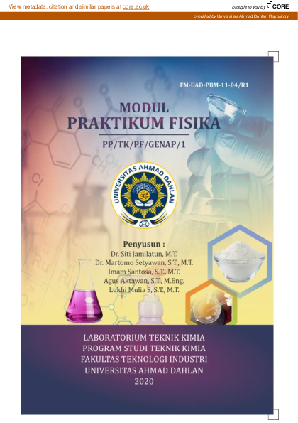 (PDF) Modul Praktikum Fisika