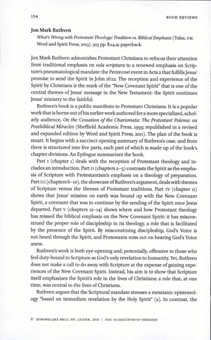 (PDF) Book Review: What’s Wrong with Protestant Theology: Tradition vs ...
