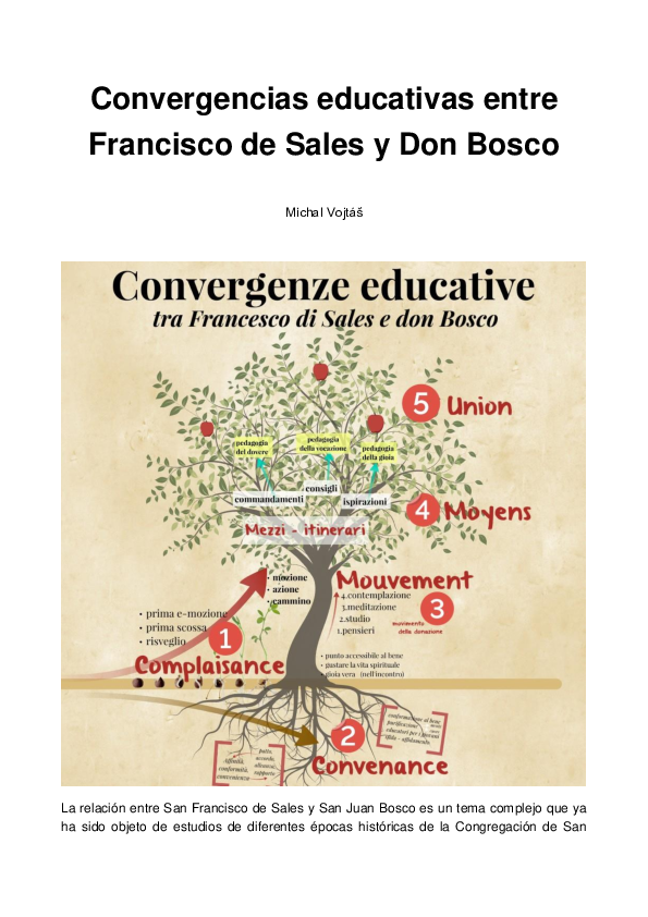 (PDF) Convergencias educativas entre Francisco de Sales y Don Bosco ...