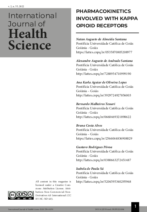 (PDF) PHARMACOKINETICS INVOLVED WITH KAPPA OPIOID RECEPTORS (Atena Editora)