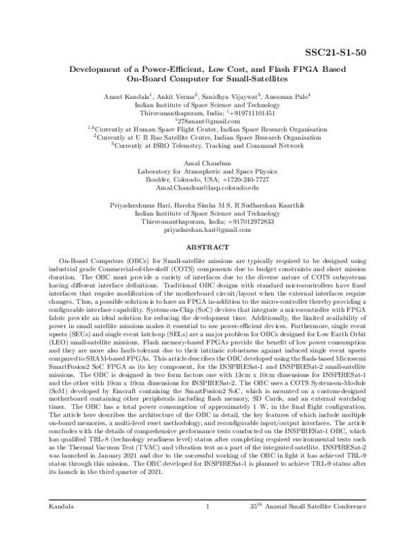 Pdf Development Of A Power Efficient Low Cost And Flash Fpga Based