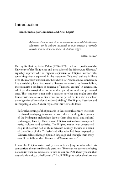 (PDF) Philippine Confluence - Introduction