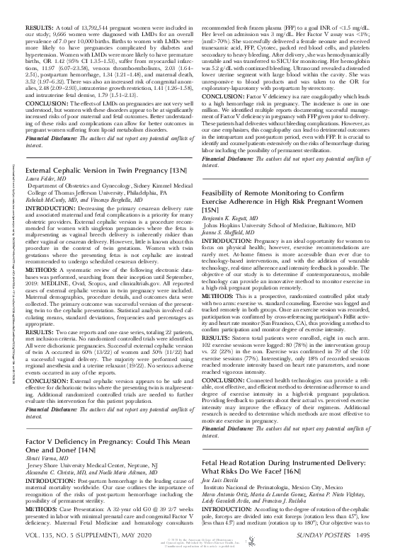 (PDF) Fetal Head Rotation During Instrumented Delivery