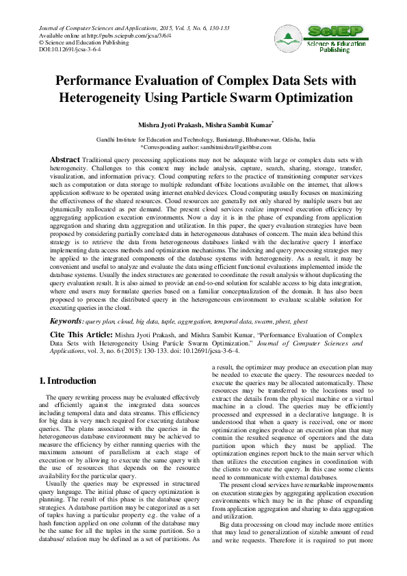 (PDF) Reduced Redundant Data in the Wireless Sensor Network Using Particle Swarm Optimization
