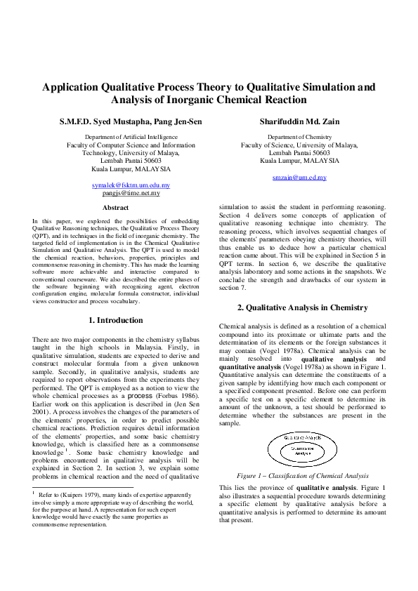 (PDF) Application qualitative process theory to qualitative simulation ...