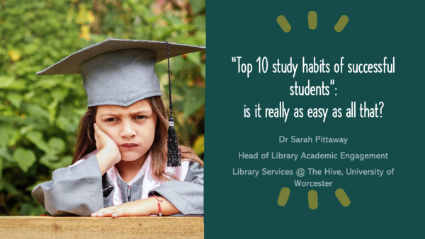 (PDF) Top 10 study habits of successful students": is it really as easy ...
