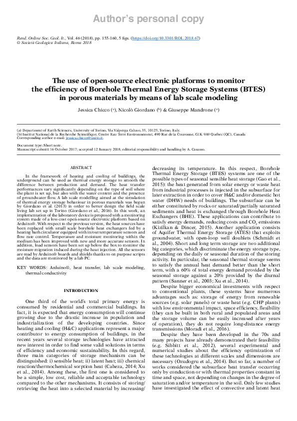 (PDF) The use of open-source electronic platforms to monitor the ...