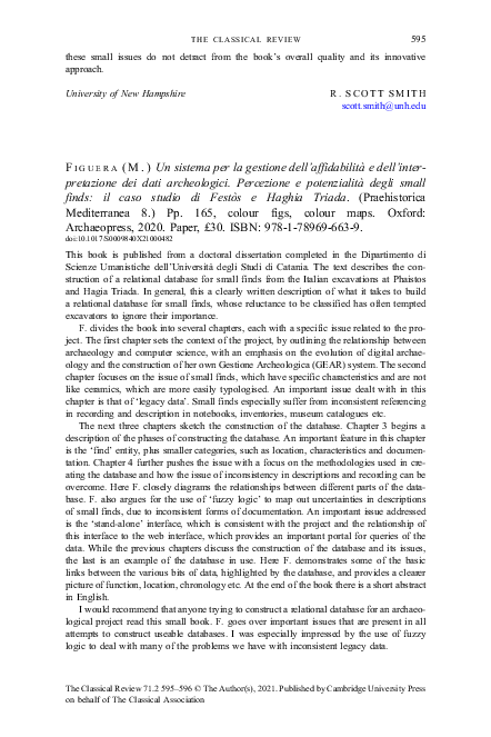 (PDF) these small issues do not detract from the book's overall quality ...