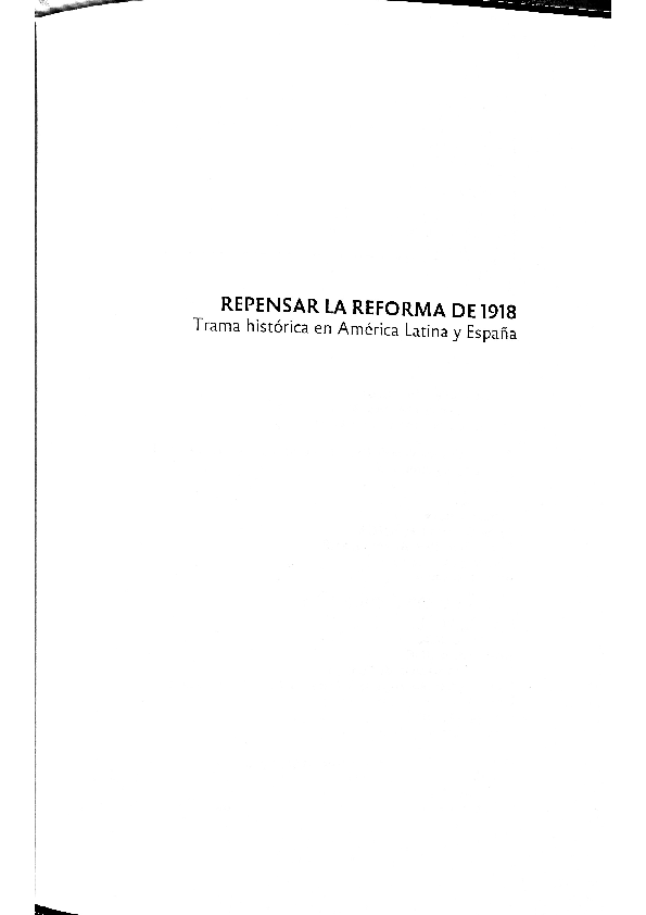 (PDF) El movimiento reformista y sus principales oponentes