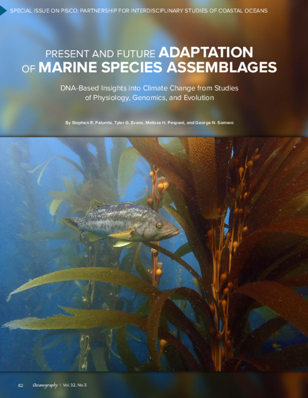 (PDF) Present and Future Adaptation of Marine Species Assemblages: DNA ...