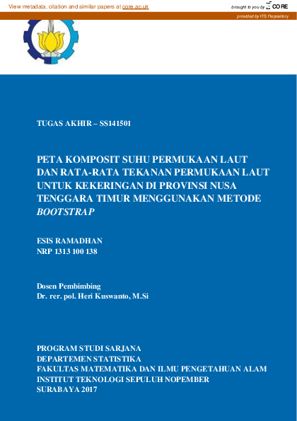 (PDF) Peta Komposit Suhu Permukaan Laut Dan Rata-Rata Tekanan Permukaan ...