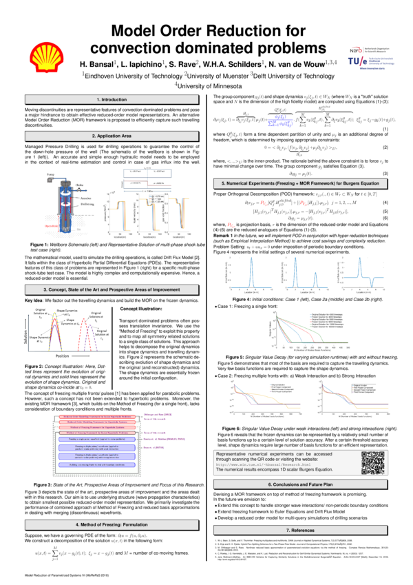 Pdf Model Order Reduction For Convection Dominated Problems