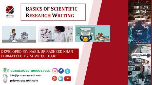 (PDF) BASICS OF SCIENTIFIC RESEARCH WRITING