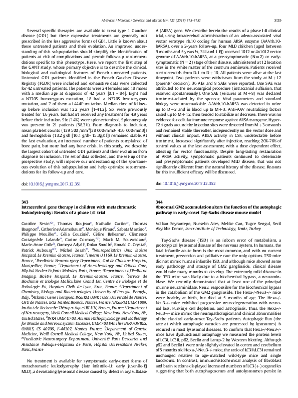 (PDF) Abnormal GM2 accumulation alters the function of the autophagic ...