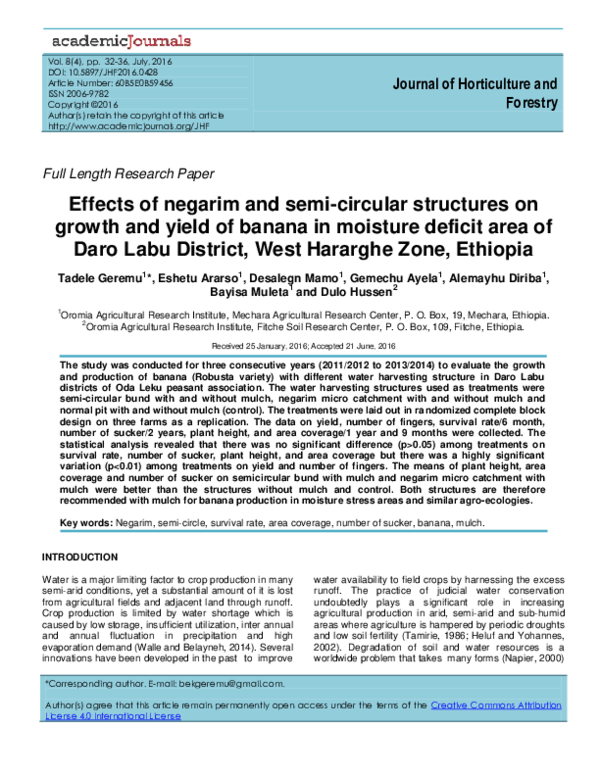 (PDF) Effects of negarim and semi-circular structures on growth and ...