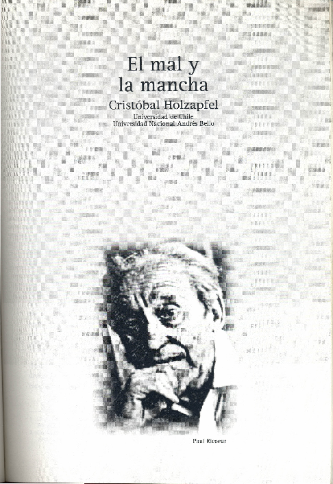 (PDF) El mal y la mancha