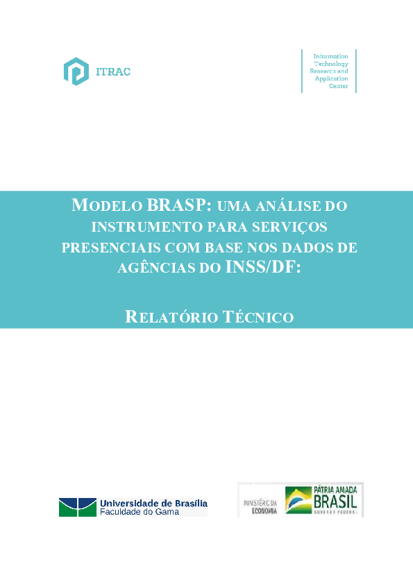 (PDF) Modelo BRASP : uma análise do instrumento para serviços ...