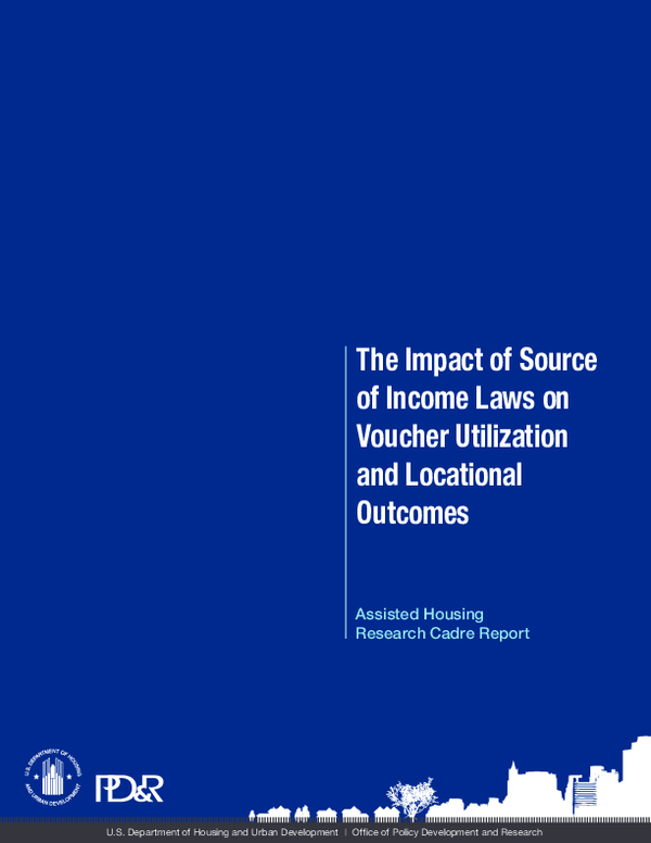 (PDF) The impact of source of income laws on voucher utilization