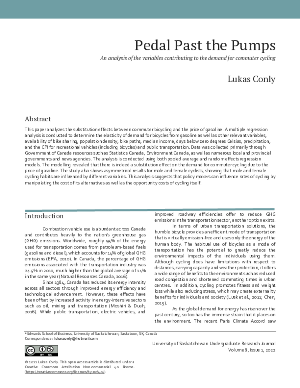 (PDF) Pedal Past the Pumps