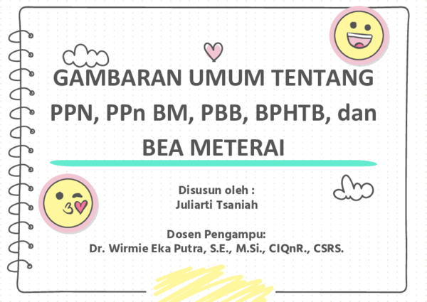 (PDF) GAMBARAN UMUM TENTANG PPN, PPn BM, PBB, BPHTB, dan BEA METERAI