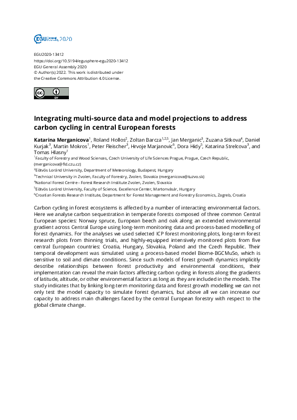 Pdf Integrating Multi Source Data And Model Projections To Address 7750