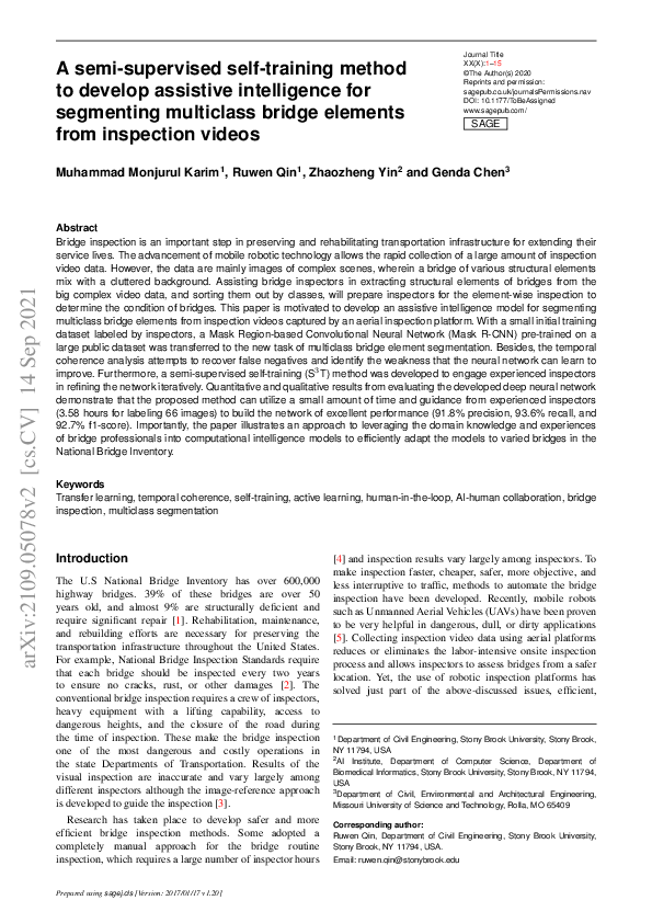 Pdf A Semi Supervised Self Training Method To Develop Assistive Intelligence For Segmenting 