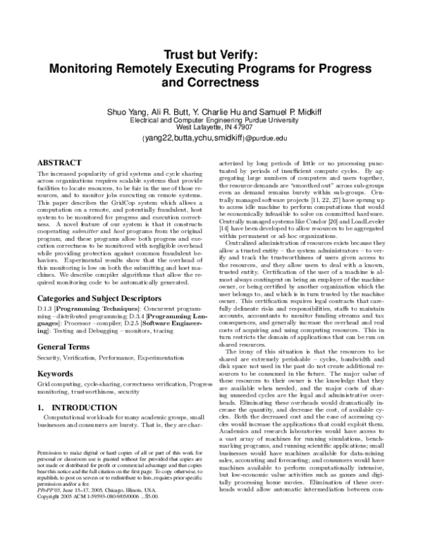(PDF) Trust but verify | Ali Butt - Academia.edu