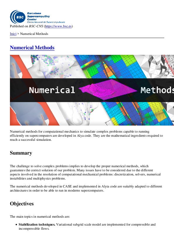 (PDF) Numerical Methods