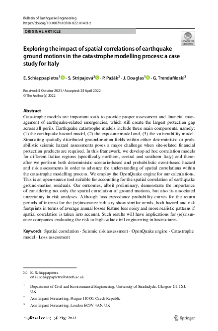 (PDF) Exploring the impact of spatial correlations of earthquake ground motions in the ...