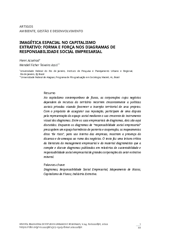 (PDF) Spatial imagery in extractive capitalism: form and strength in ...
