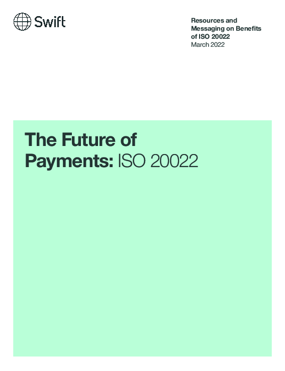 (PDF) The Future of Payments: ISO 20022