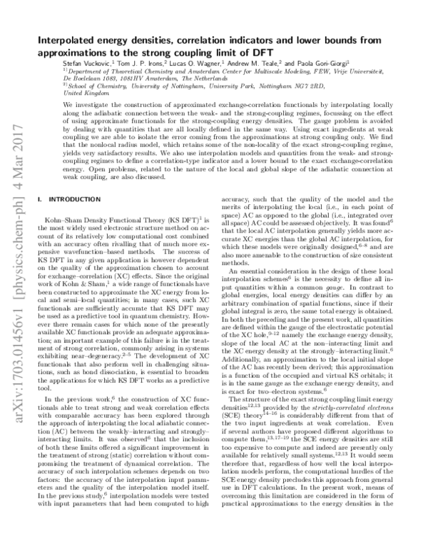 (PDF) Interpolated energy densities, correlation indicators and lower bounds from approximations ...