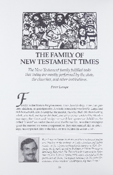 (PDF) The family of new testament times : the new testament family ...
