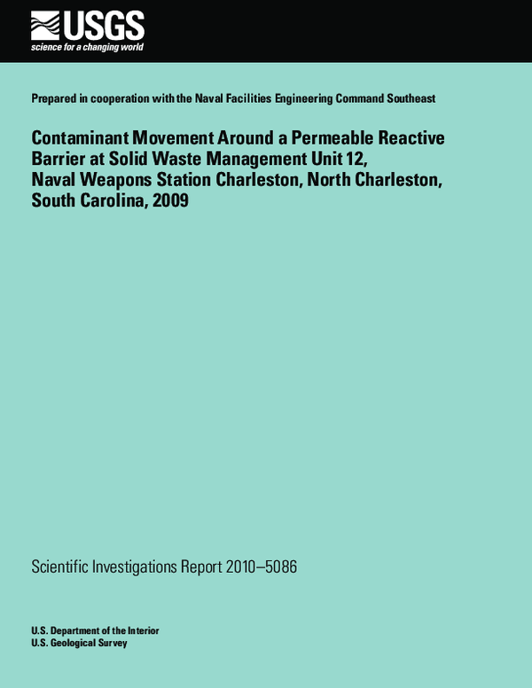(PDF) Contamination movement around a permeable reactive barrier at ...