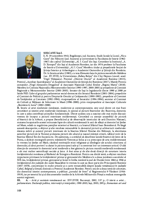 (PDF) Ion Solcanu