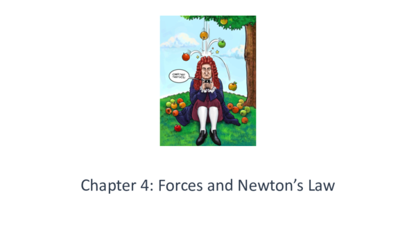 (PDF) Chapter 4: Forces and Newton's Law