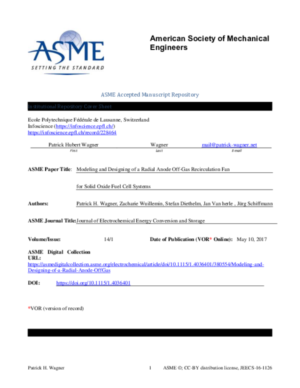 (PDF) Modeling and Designing of a Radial Anode Off-Gas Recirculation ...