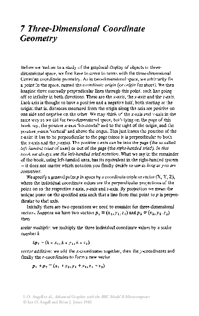 (PDF) Three-dimensional Coordinate Geometry