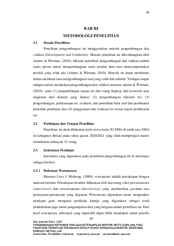 (PDF) Pengembangan Instrumen Penilaian Keterampilan Berpikir Kritis Siswa Sma Pada Praktikum ...
