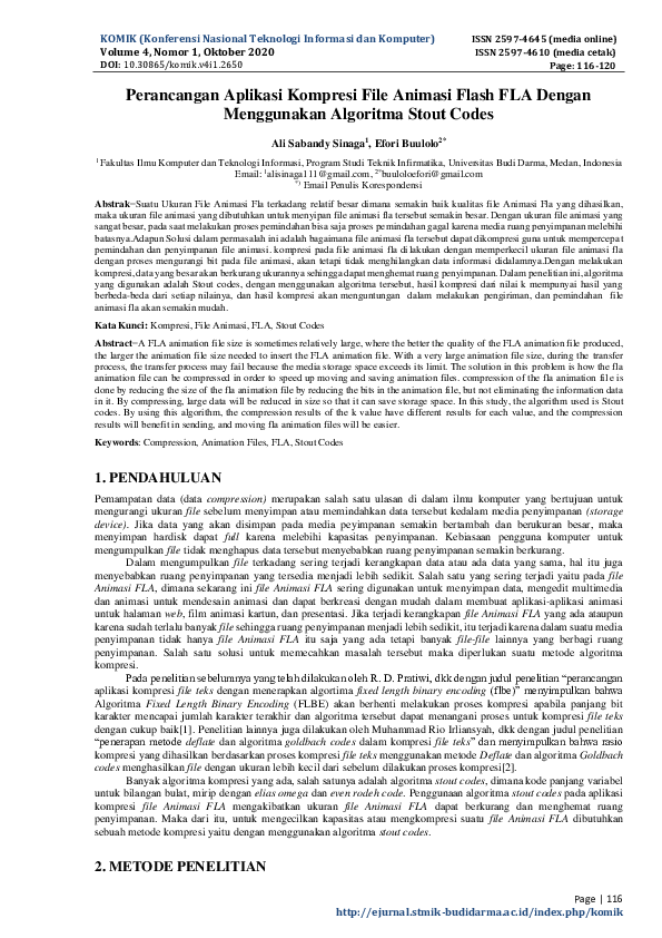 (PDF) Perancangan Aplikasi Kompresi File Animasi Flash FLA Dengan Menggunakan Algoritma Stout ...
