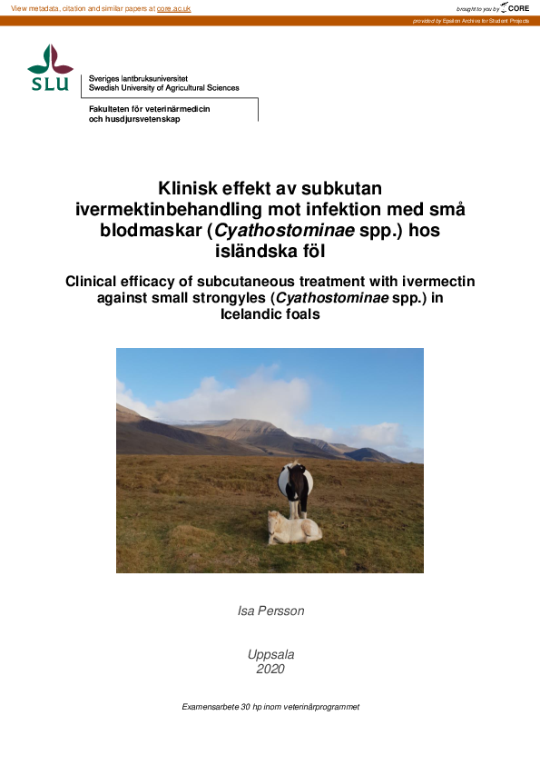 (PDF) Clinical efficacy of subcutaneous treatment with ivermectin ...