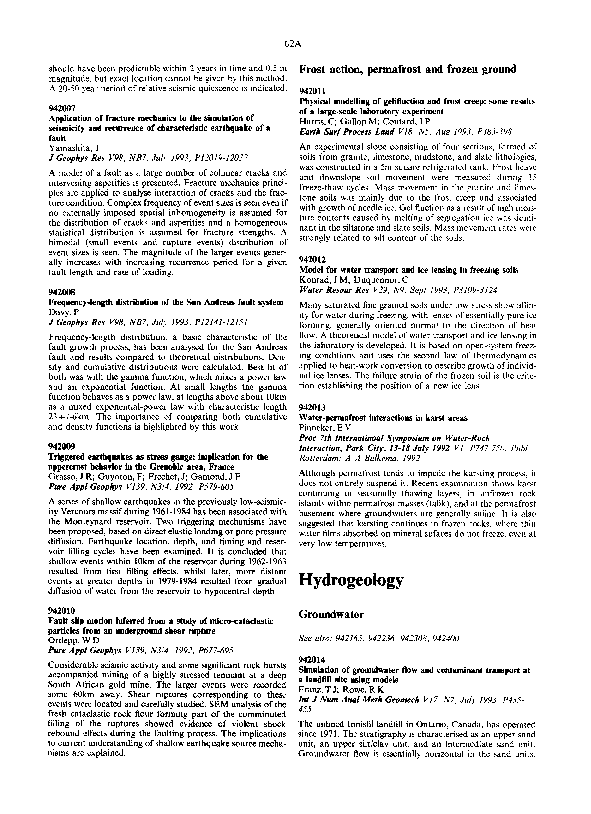 (PDF) Model for water transport and ice lensing in freezing soils