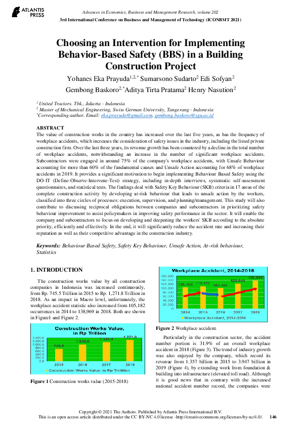 (PDF) Choosing an Intervention for Implementing Behavior-Based Safety ...