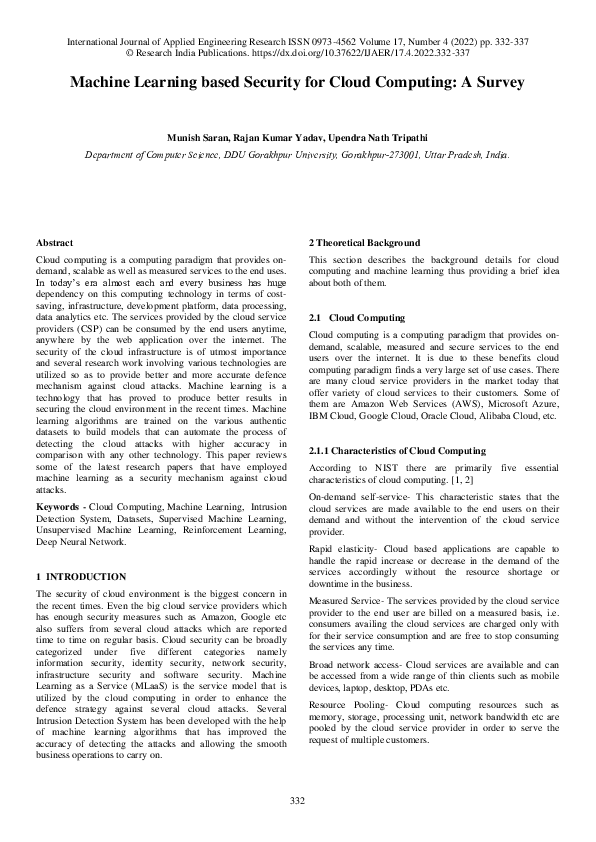 (PDF) A Survey On Virtualization Technology and its Security Challenges in Mobile Cloud Computing