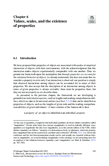 Pdf Values Scales And The Existence Of Properties
