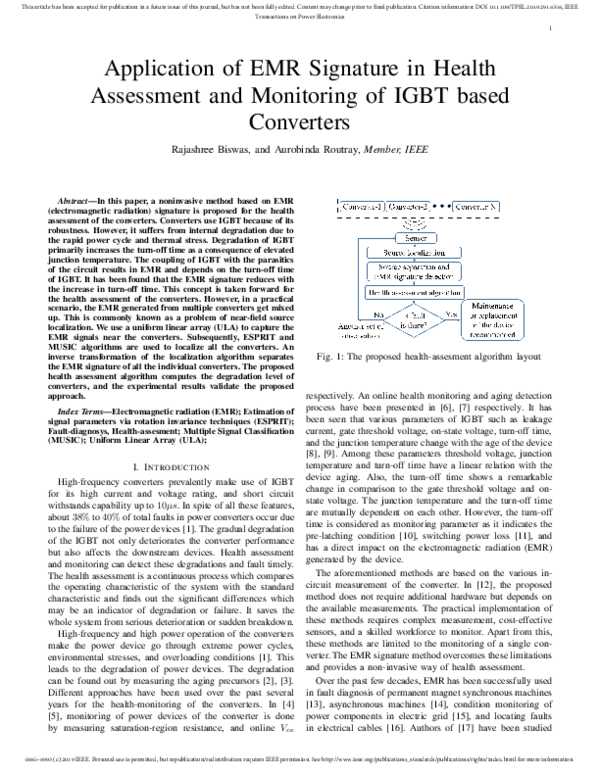 (PDF) Application of EMR Signature in Health Assessment and Monitoring ...